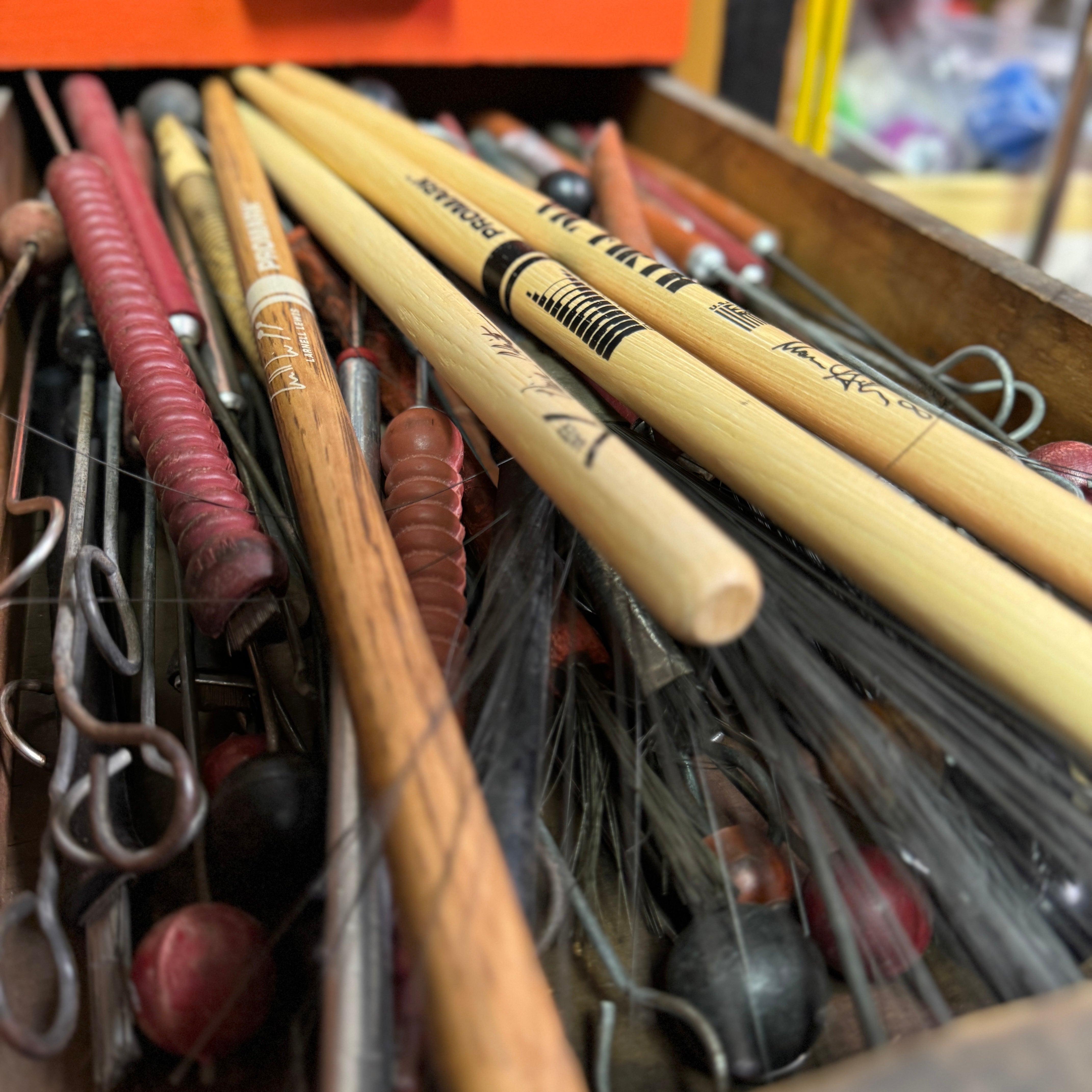Sticks, Brushes & Mallets – Wood & Weather Drum Shop