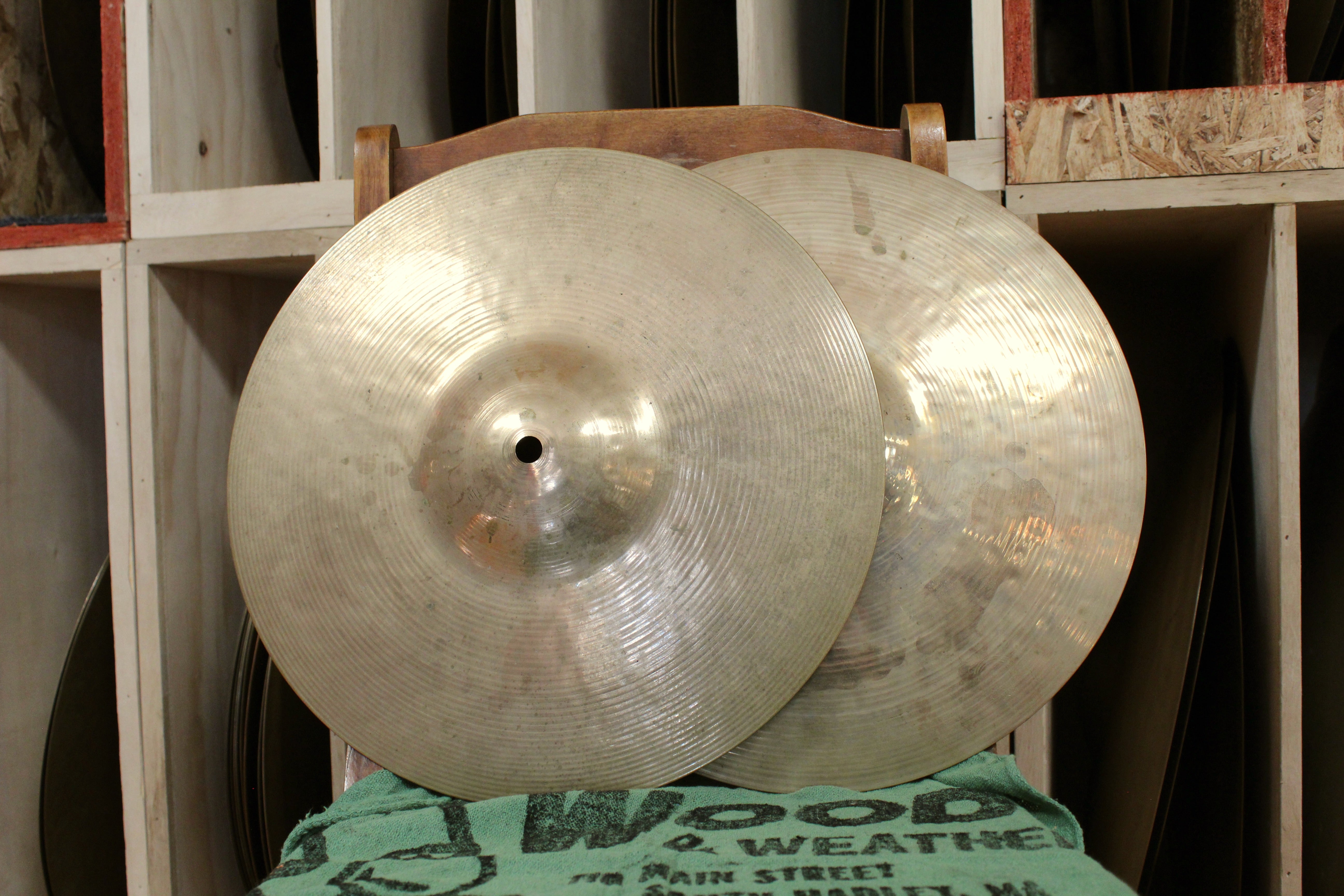 Sabian 13" David Garibaldi Jam Master Hi-Hats 844/1269g – Wood ...